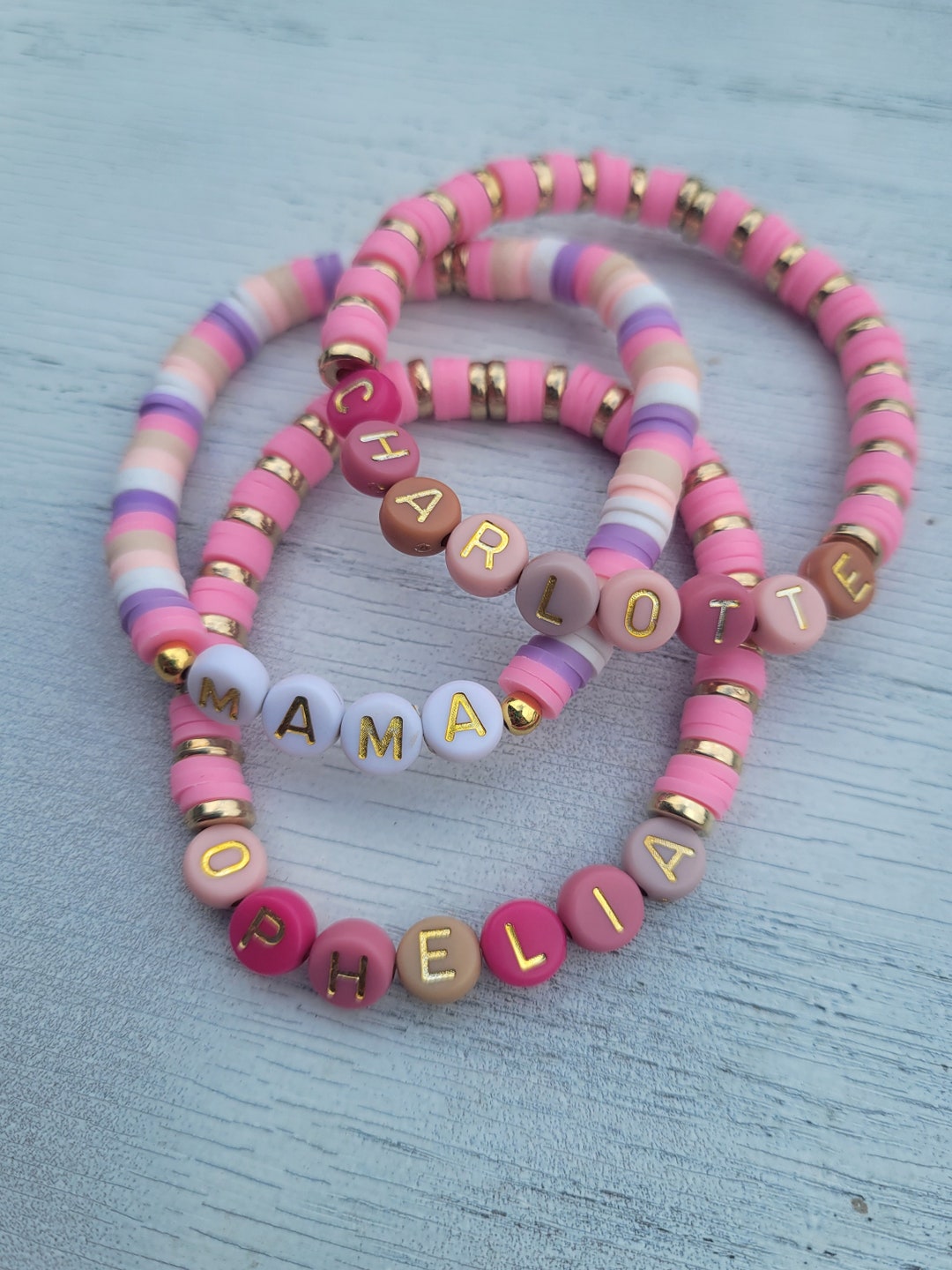 Customized Bracelets, Multiple Options Available, Create Your Own - Etsy