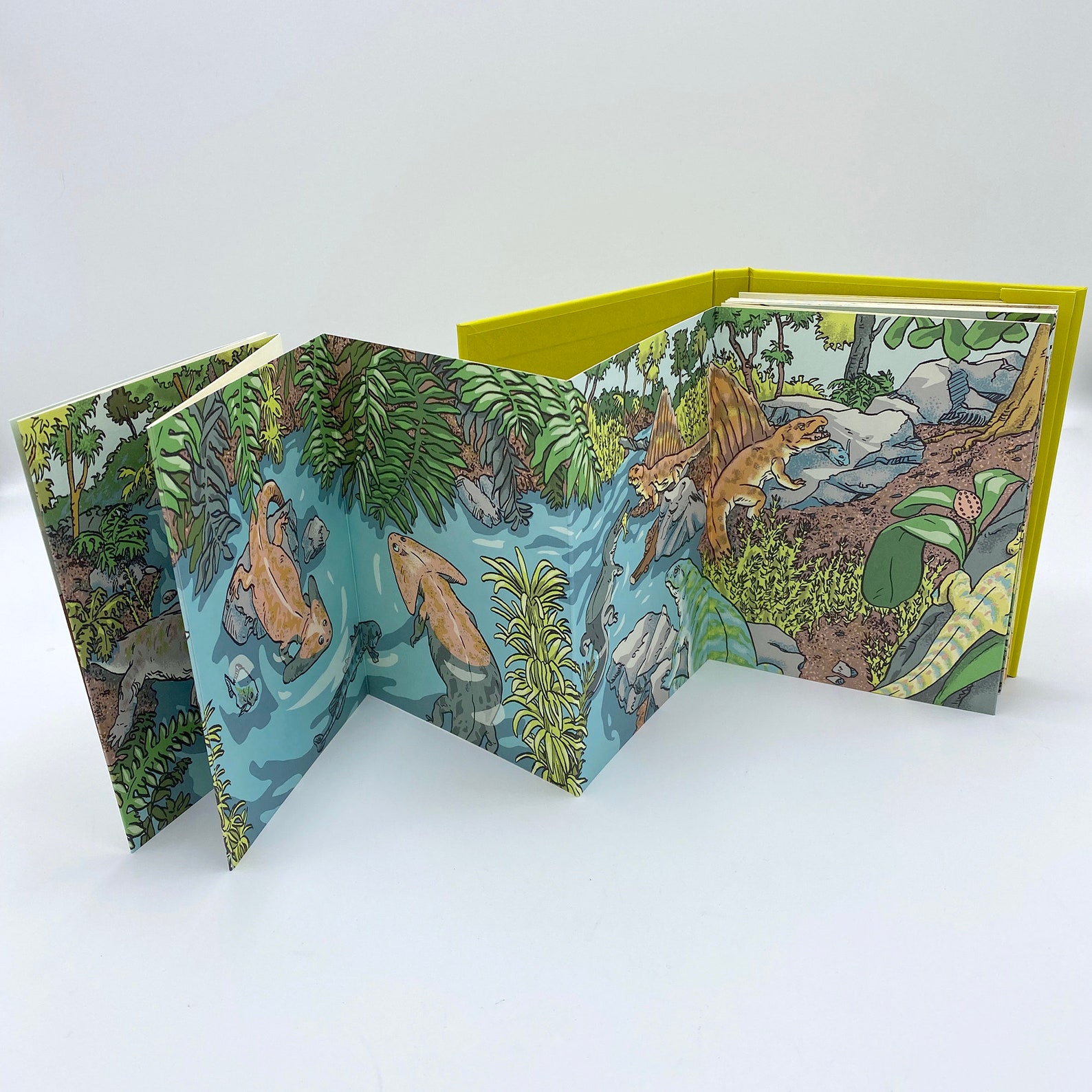The Permian Prehistory Art Book - a Panoramic View of the Paleozoic Vol ...