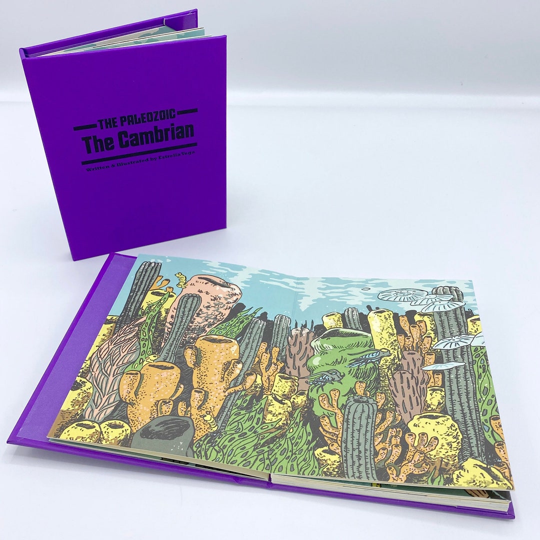 The Cambrian Prehistory Art Book a Panoramic View of the Paleozoic Vol ...