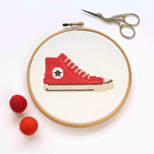 PDF PATTERN: Vintage-style Converse All Star (chuck Taylor) Cross ...