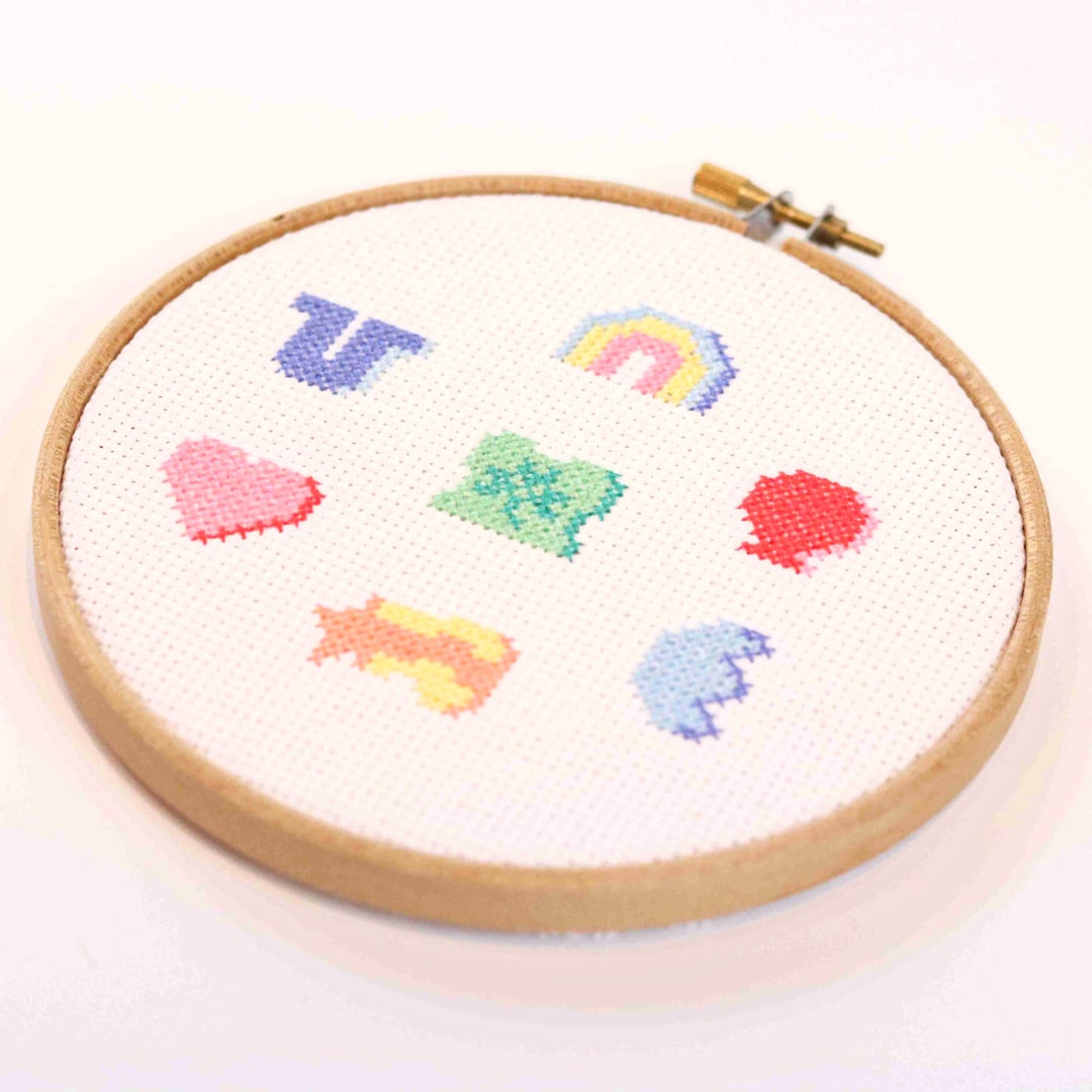 PDF PATTERN: Adorable and Whimsical Lucky Charms Cross Stitch Pattern ...