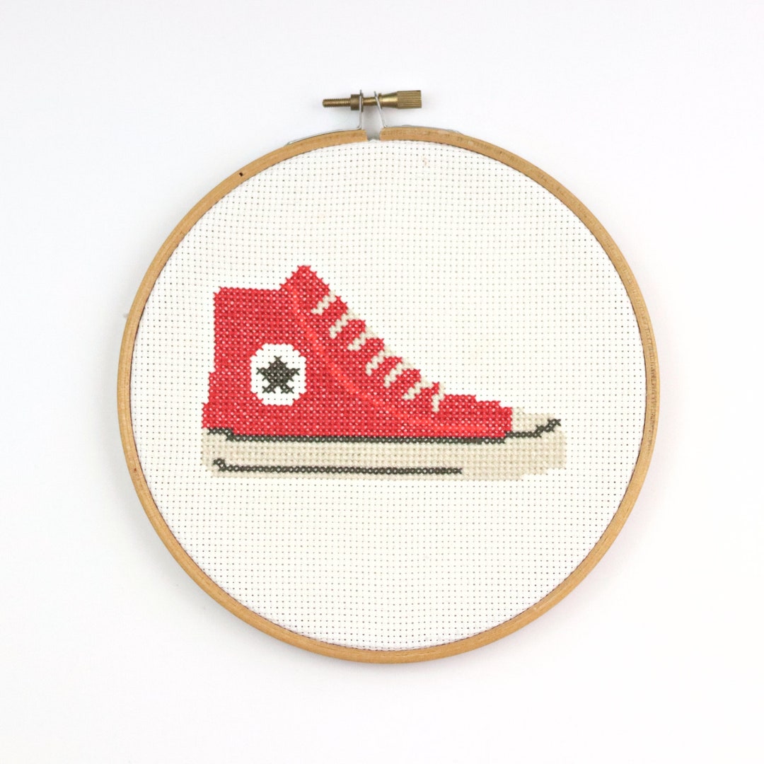 PDF PATTERN: Vintage-style Converse All Star (chuck Taylor) Cross ...