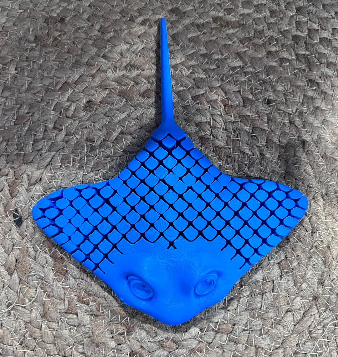 3D Printed Stingray - Etsy