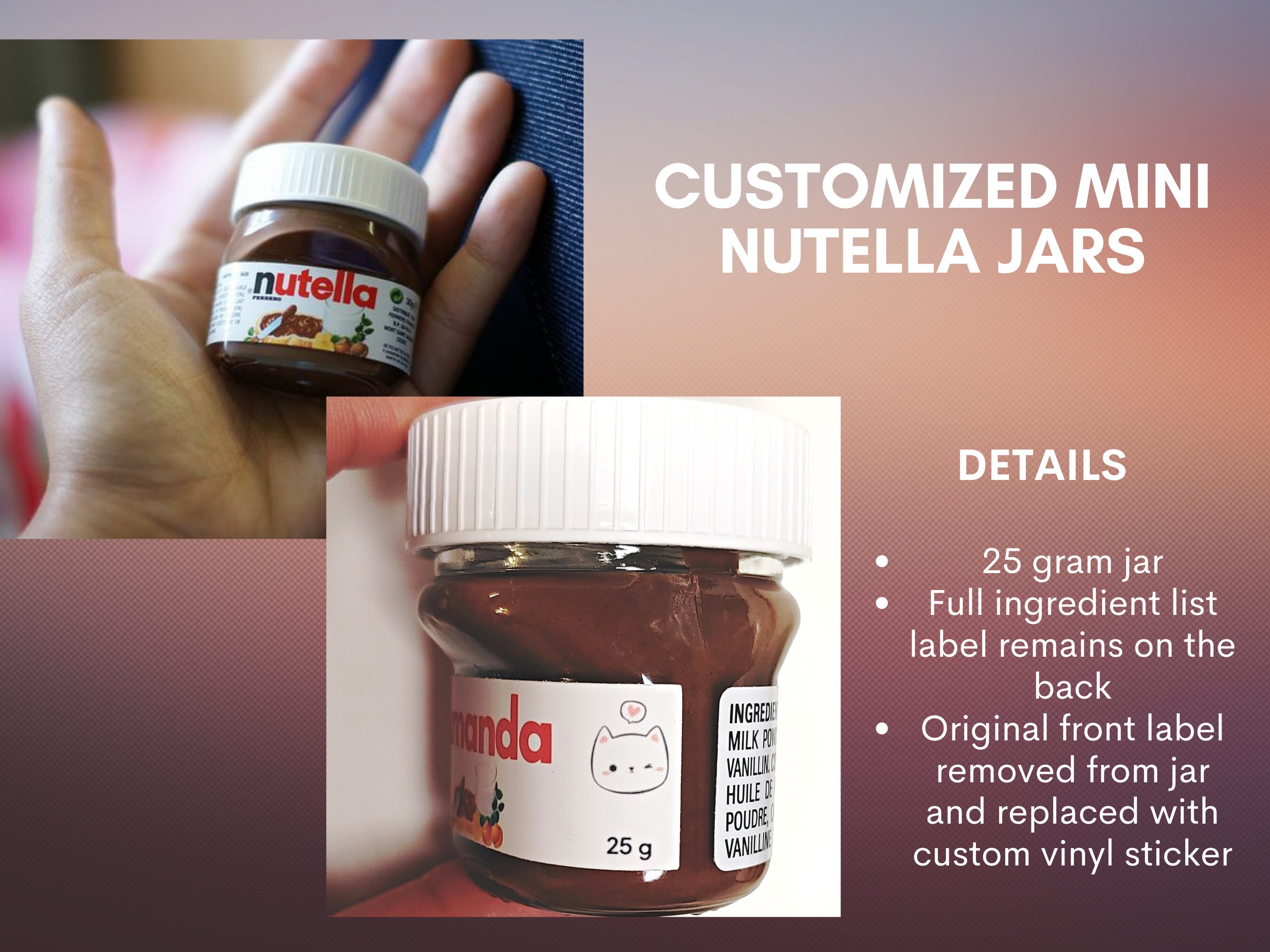 Smallest Nutella Jar