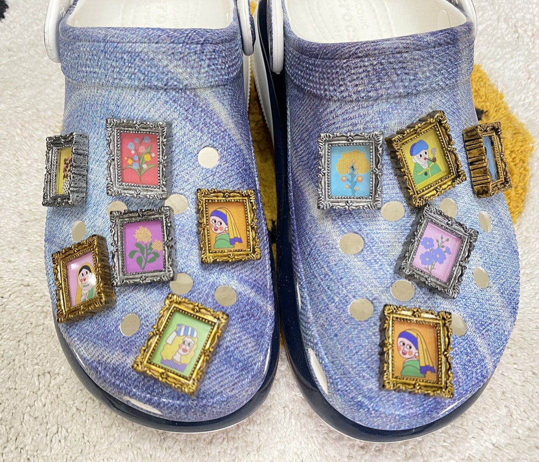 Crocs, Shoe Charms, Picture Frame, Flowers, Gift Ideas, Fun, Cute. With ...