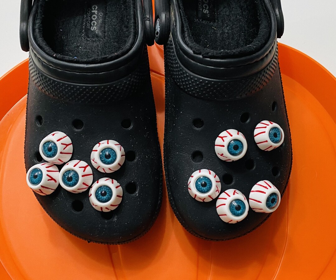 Halloween, Scary, Spooky, Eye, Crocs, Shoe Charms, Ghoulish, Trick-or ...
