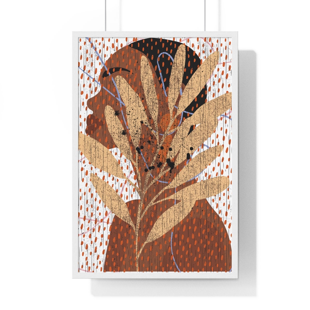 Digital Download Print golden Leaf Printable Art Wall Decor Digital ...