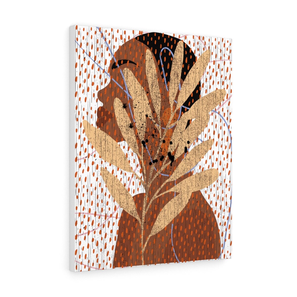 Digital Download Print golden Leaf Printable Art Wall Decor Digital ...