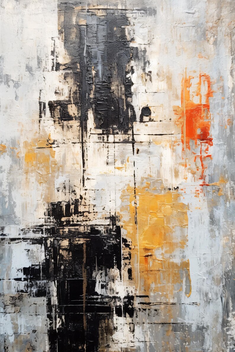 Boho Abstract Art Set: Neutral Minimalist Decor (digital Download) - Etsy