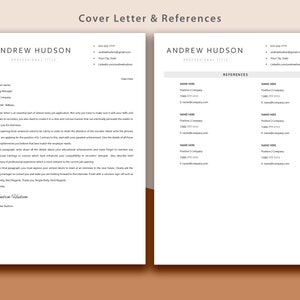 ATS Resume Template Teacher Google Docs, Word & Pages, Clean CV ...