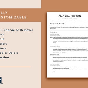 ATS Friendly Teacher Resume Template Word, Pages, Google Docs ...