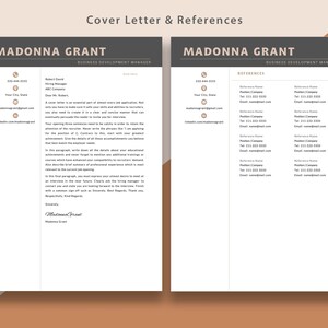 Modern Executive Resume Template CEO Resume Template for - Etsy