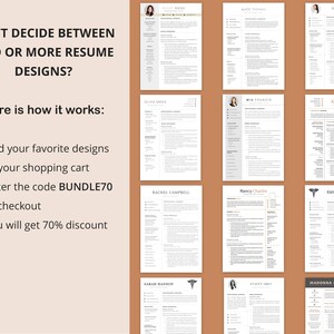 Professional CV Resume Template Word 2023 Resume Google Docs Resume ...