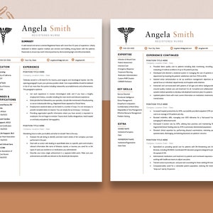 Nurse Resume Template Google Docs, Word & Pages, RN Resume Template ...