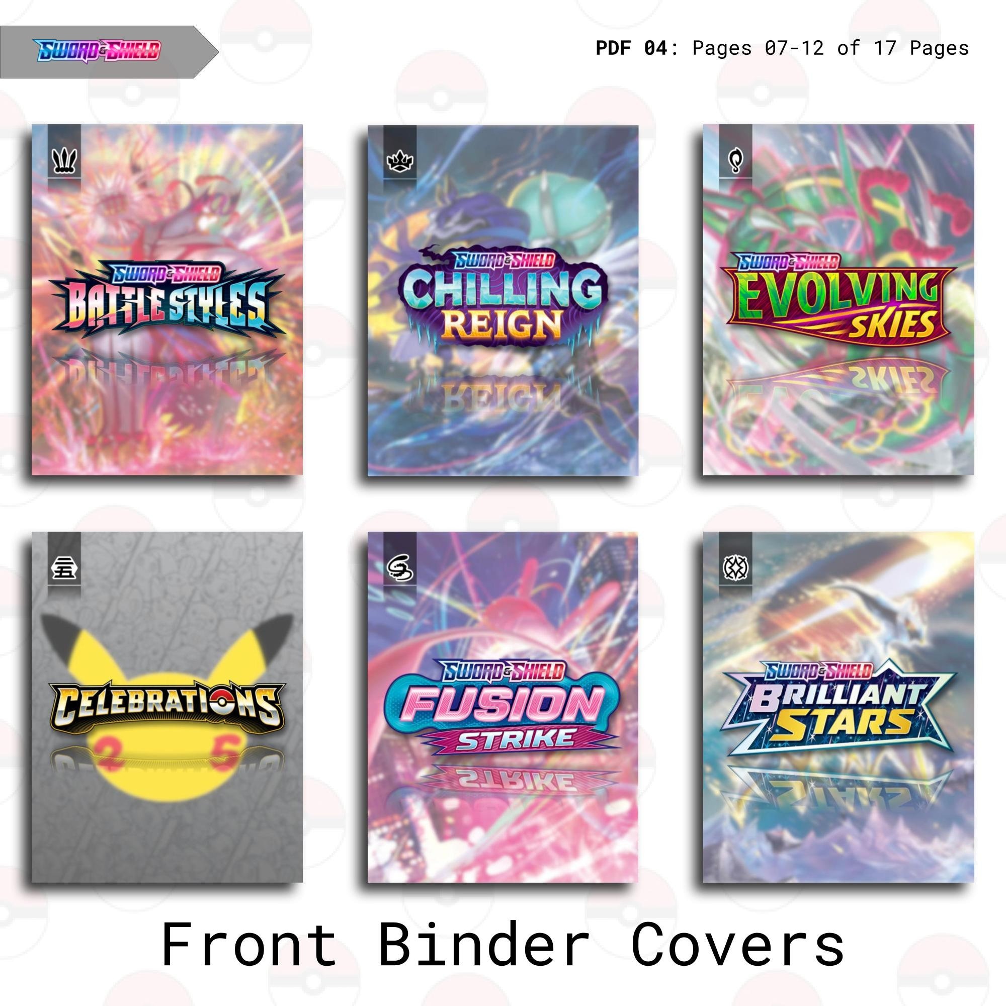 Sword & Shield Series PRO Binder Bundle 0.5 - Etsy
