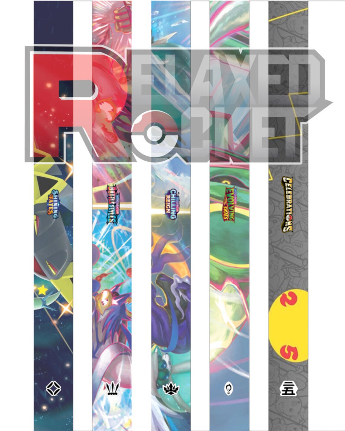 Sword & Shield Series 1 Binder Spine Labels Pokemon - Etsy