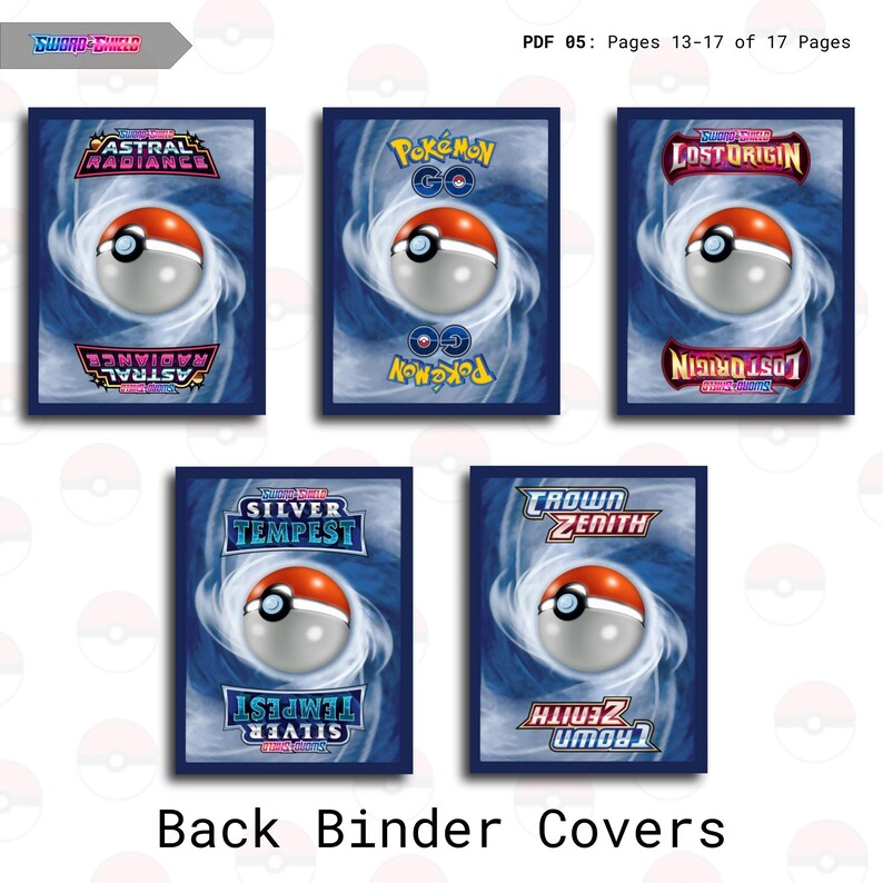 Sword & Shield Series PRO Binder Bundle 0.5 - Etsy
