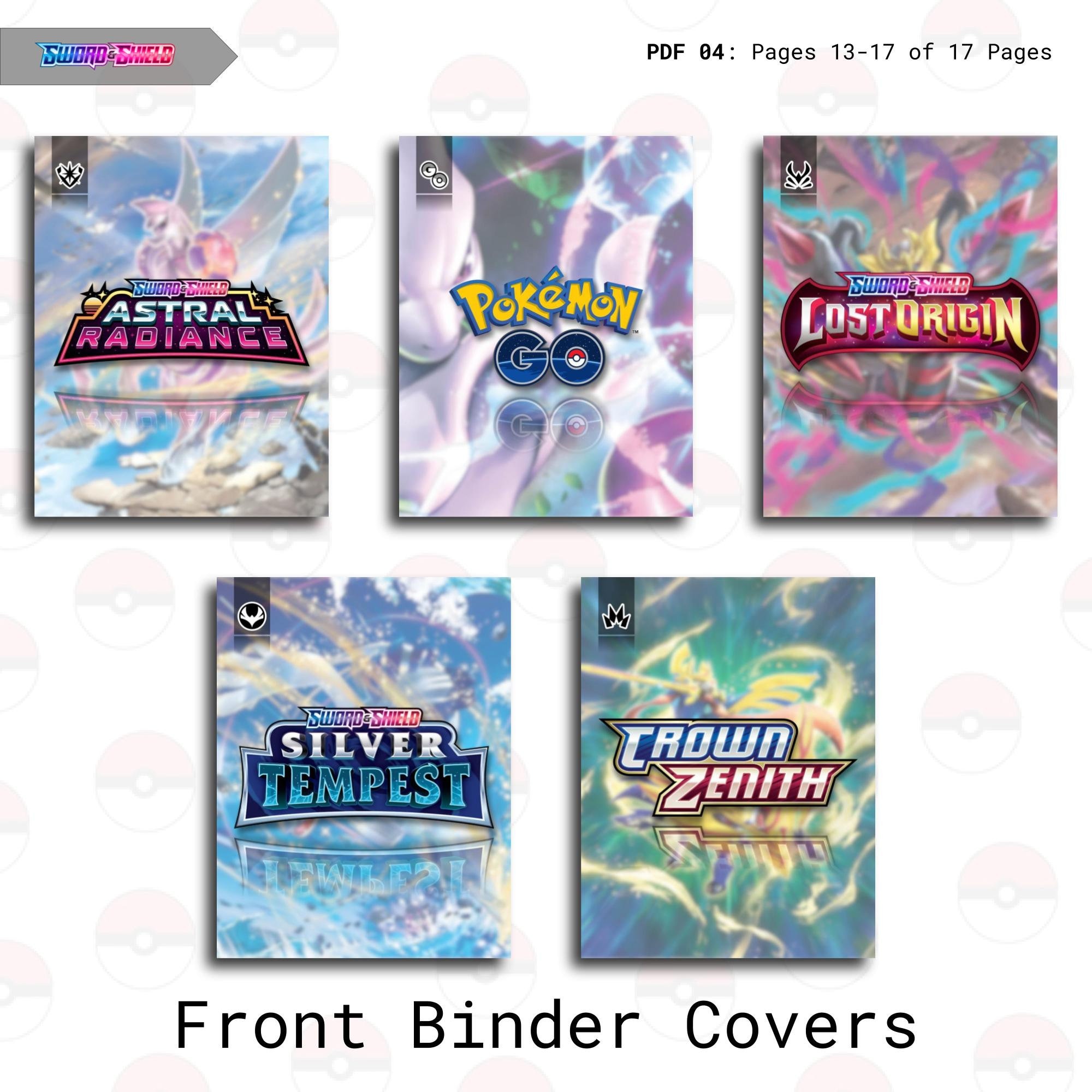 Sword & Shield Series PRO Binder Bundle 0.5 - Etsy