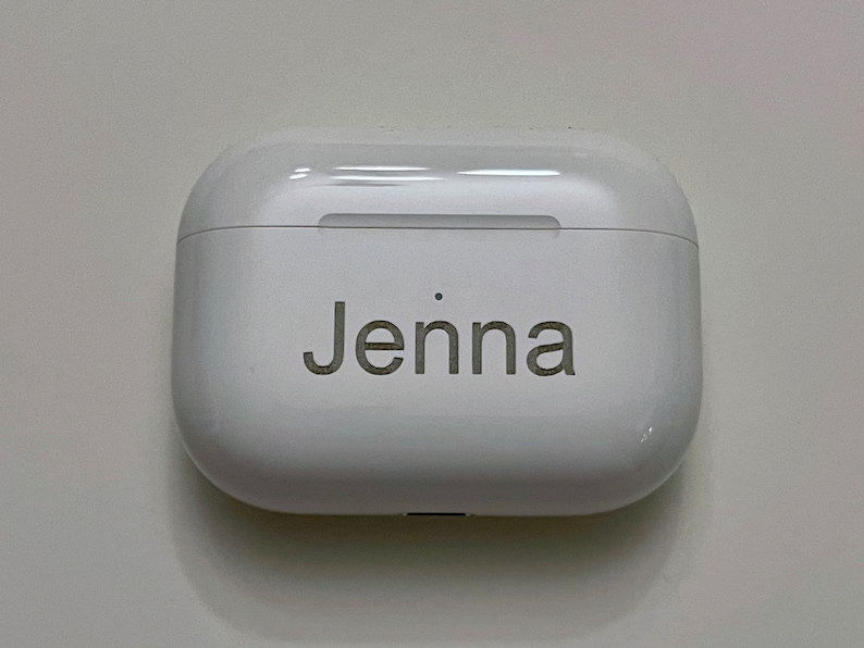 Custom Engraved AirPod Pro 2 Headphones: Laser Personalized Apple ...
