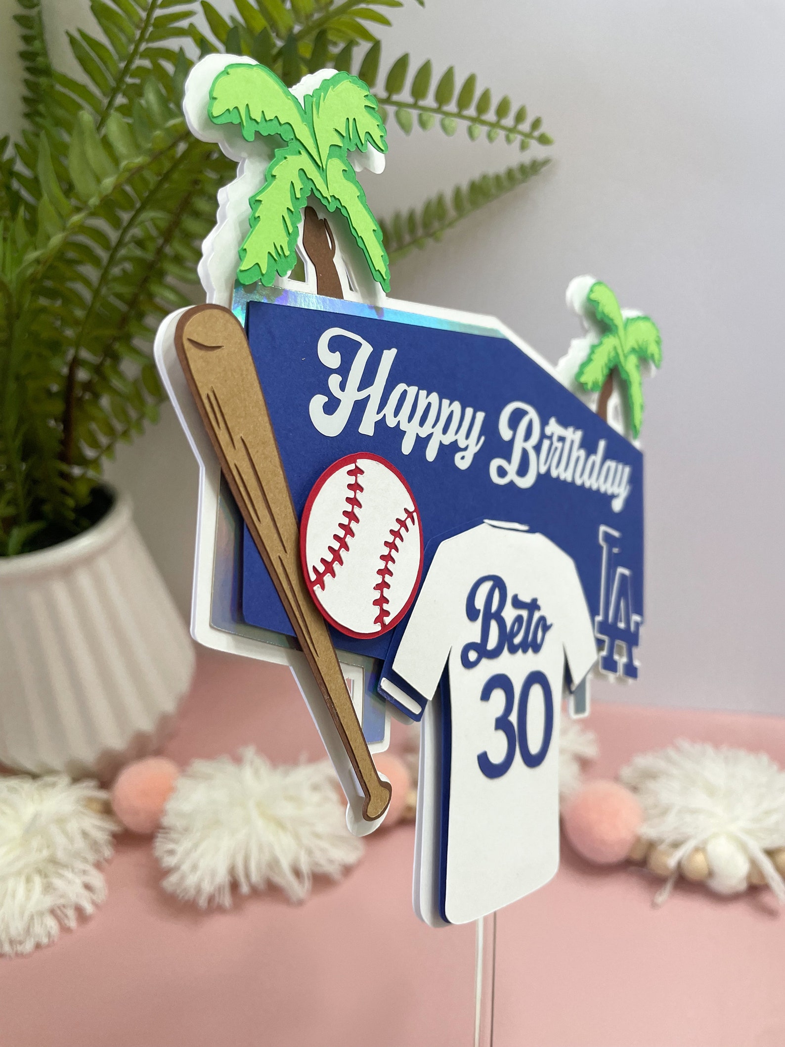 Baseball Cake Topper Dads Cake Topper Sport Cake Topper - Etsy