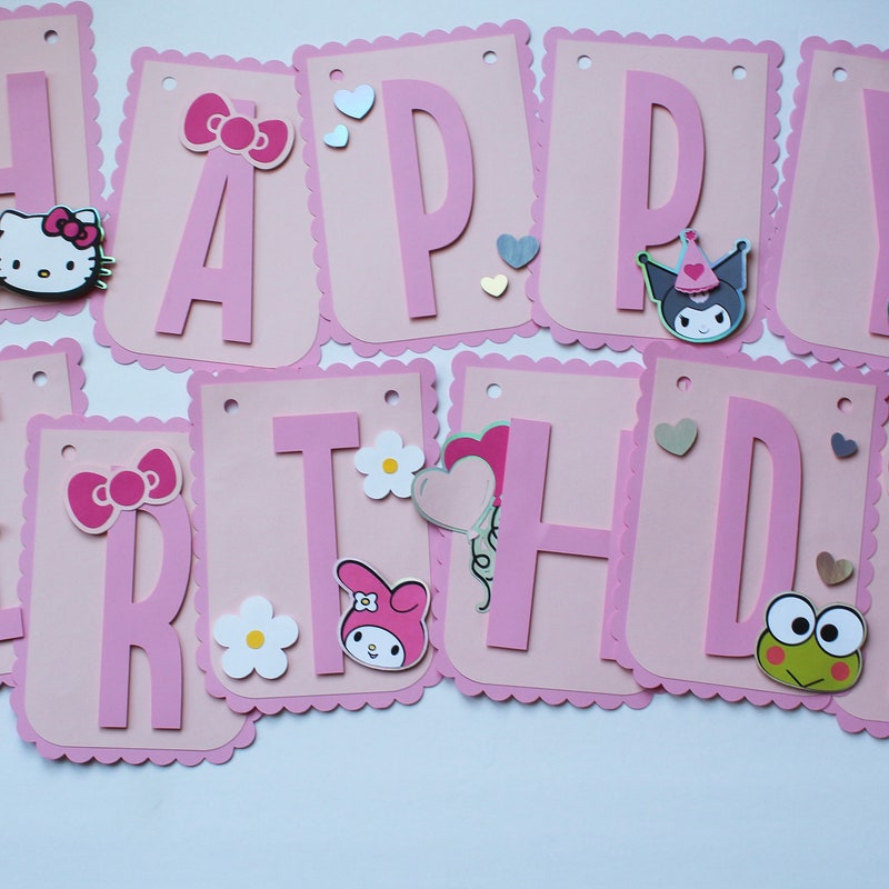 Hello Kittys Banner - Etsy