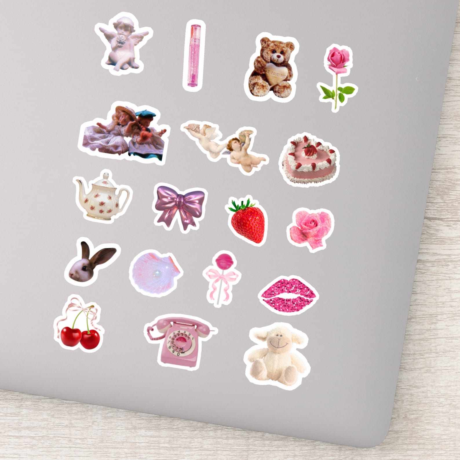 Coquette Stickers, Aesthetic Stickers for Water Bottle, Aesthetic ...