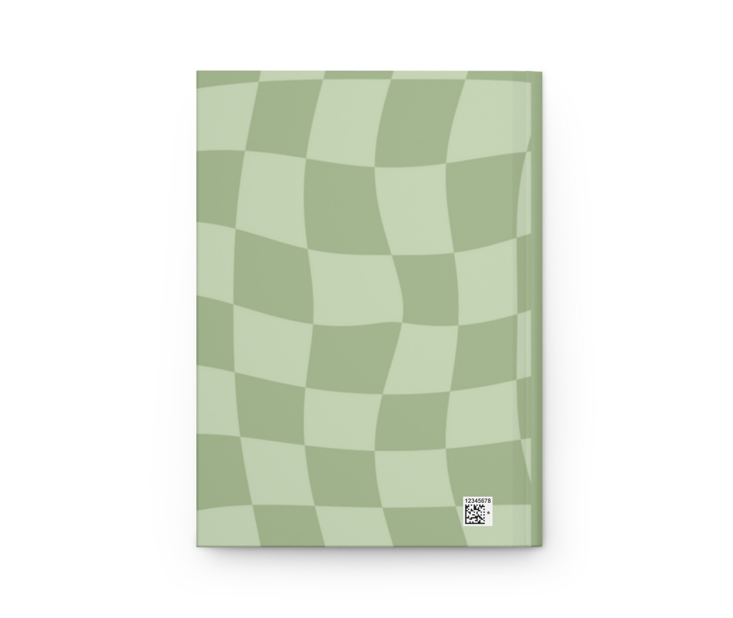 Aesthetic Journal, Checkered Journal, Hardcover Journal, Lined Paper ...