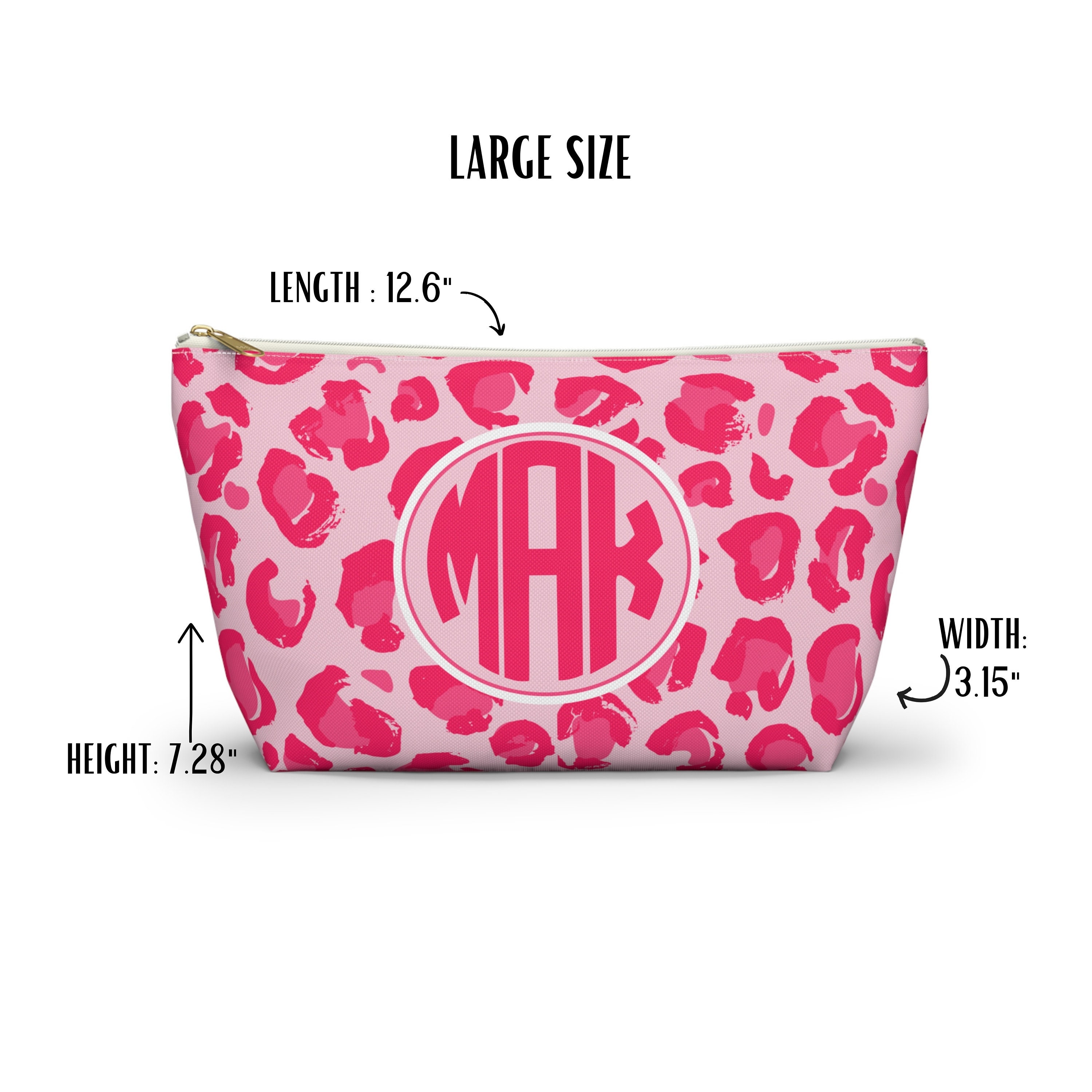 Personalized Pencil Case, Preppy Monogram Pencil Case, Preppy Pencil ...