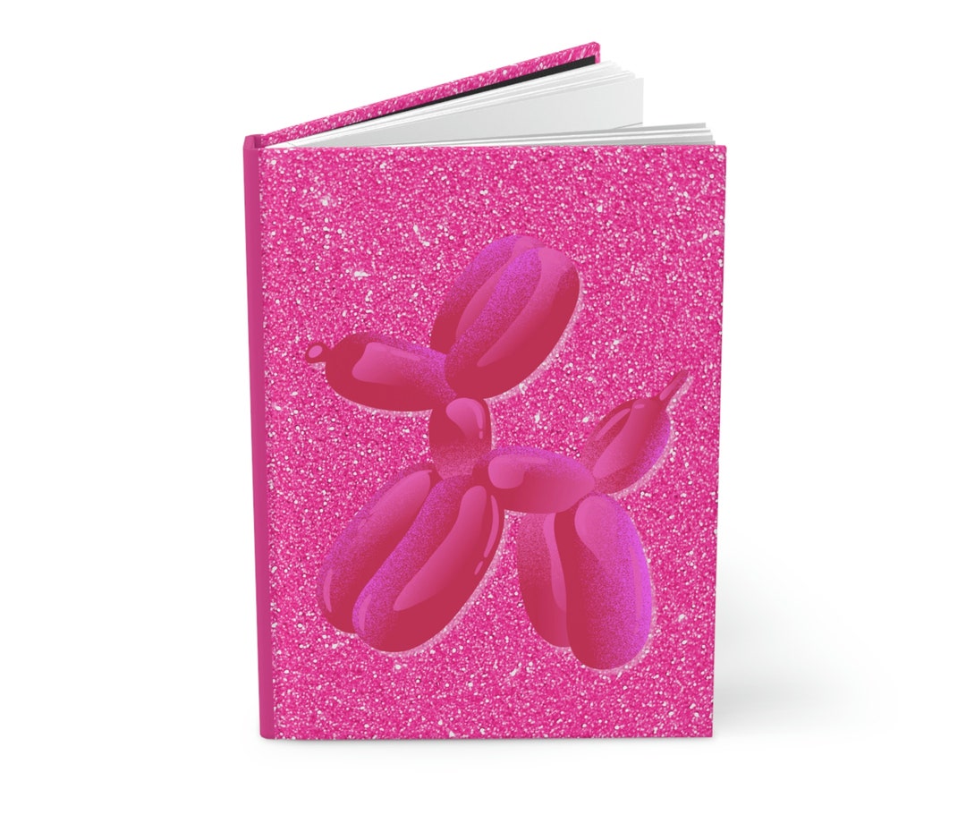 Preppy Journal, Hardcover, Aesthetic Journal, Preppy Diary, Hot Pink ...
