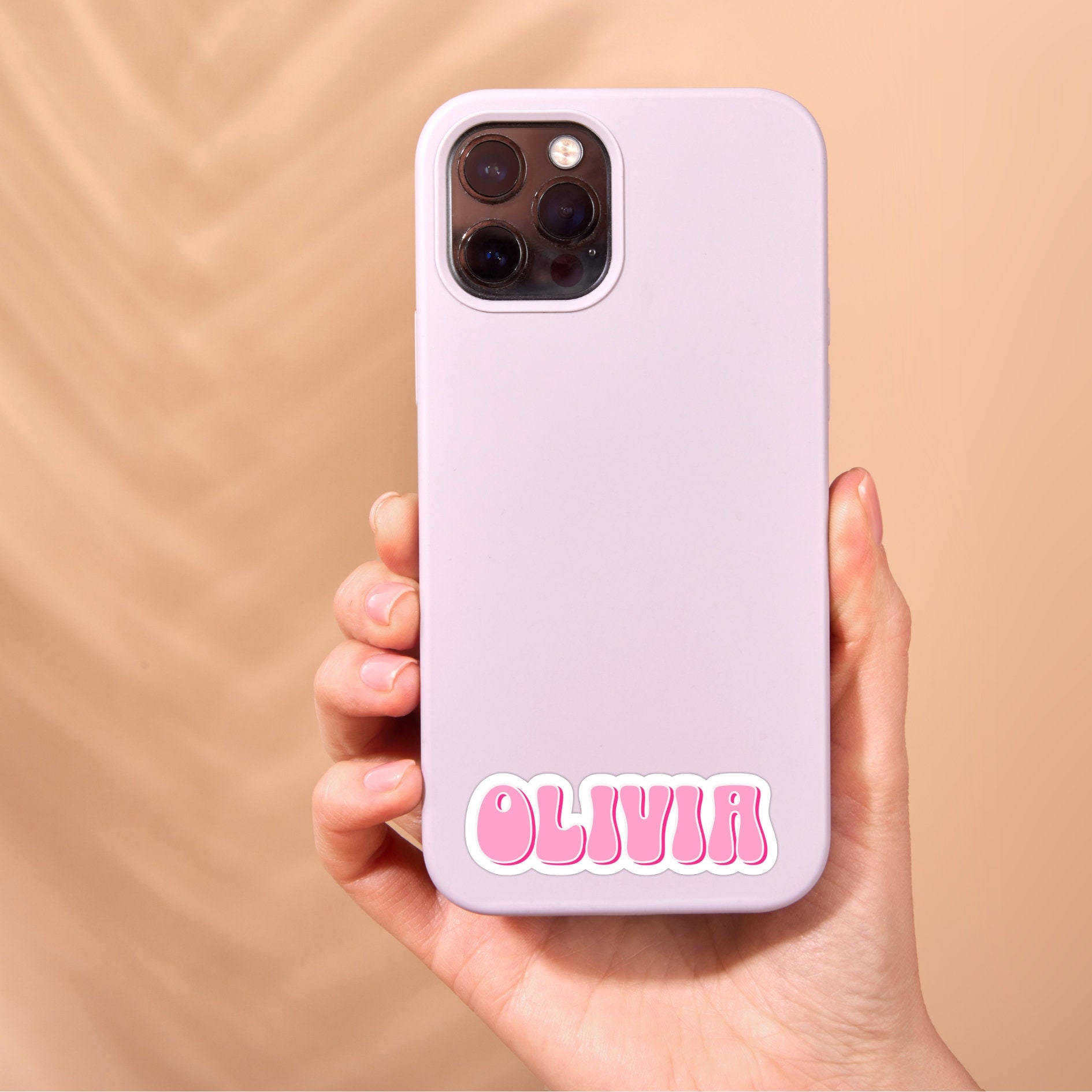 Custom Name Stickers, Aesthetic Name Decal, Vinyl Name Decal ...