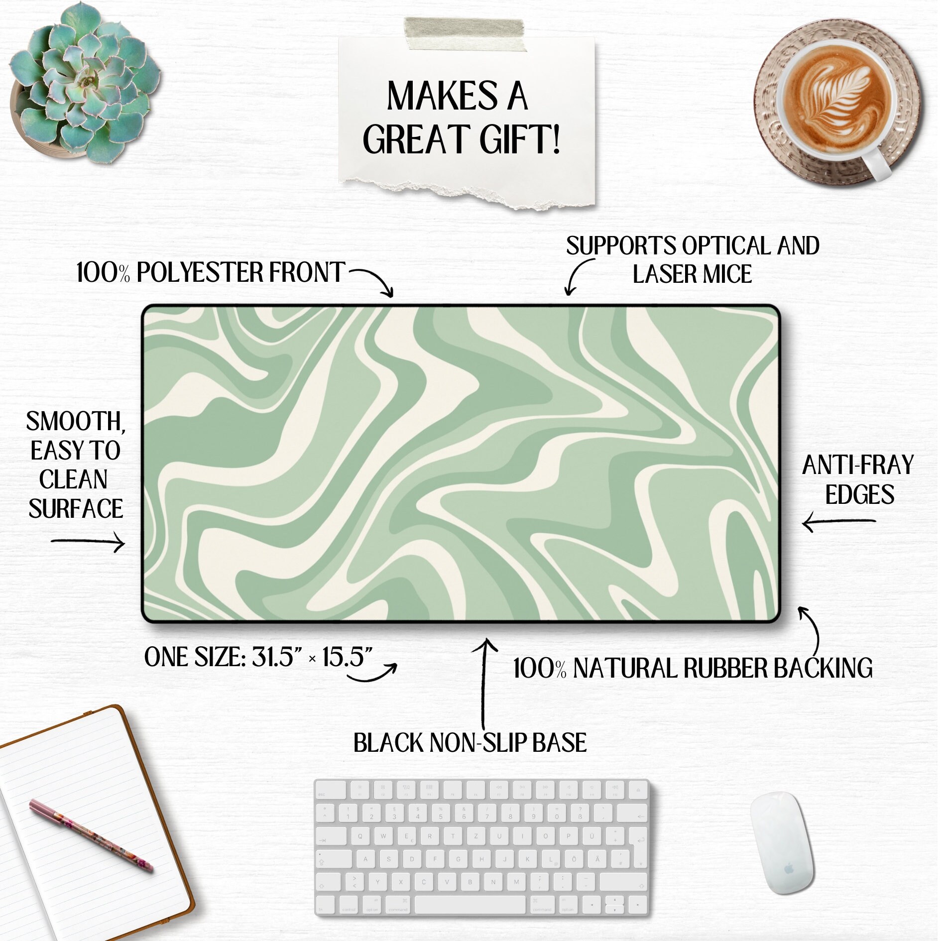 Purple Desk Mat Desk Mat Aesthetic Desk Mat Pastel Desk Mat - Etsy