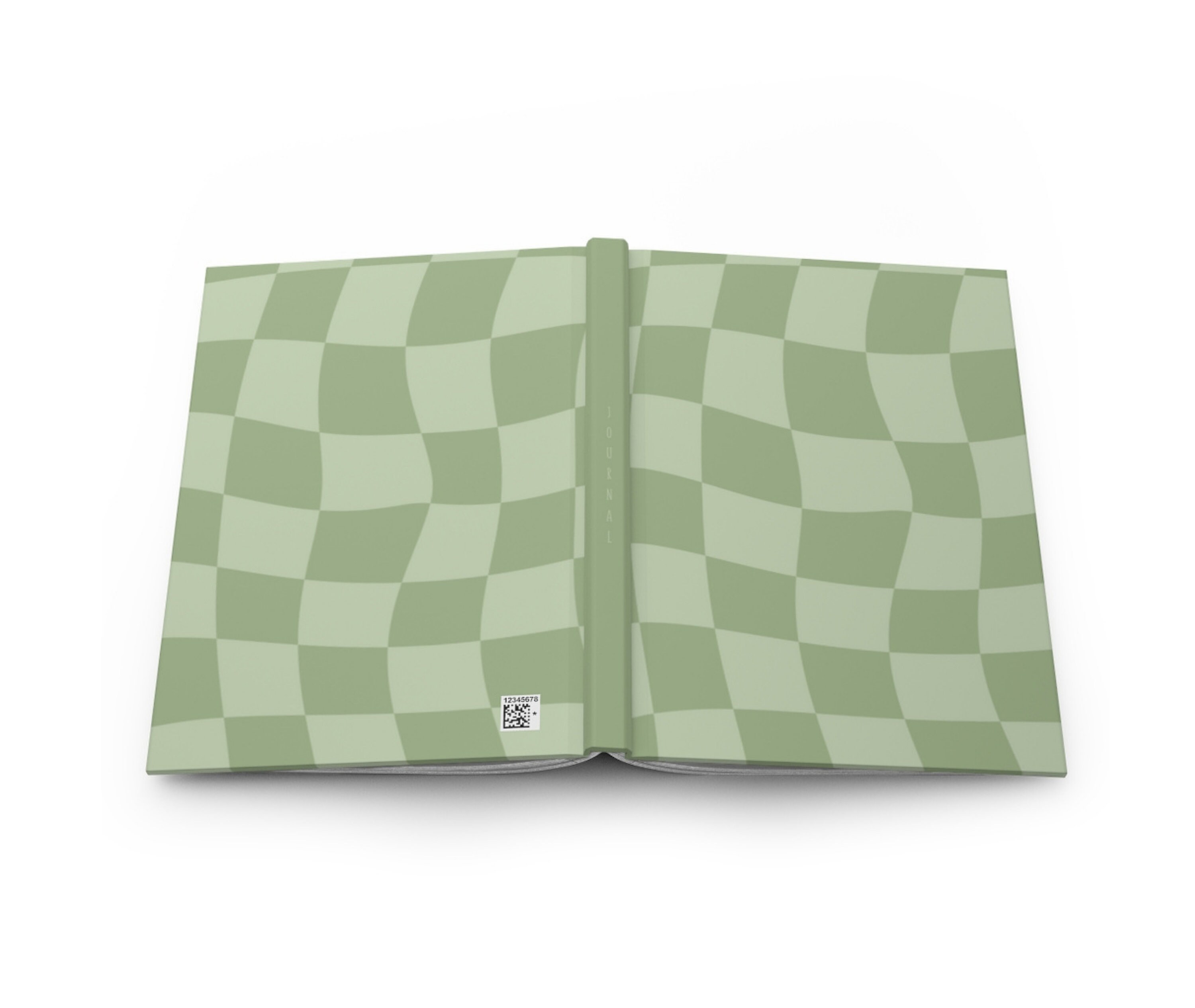Aesthetic Journal, Checkered Journal, Hardcover Journal, Lined Paper ...
