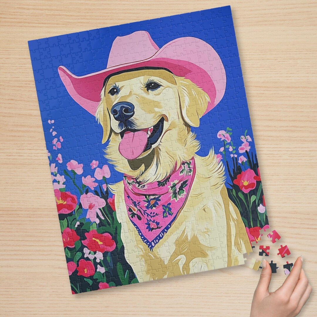 Jigsaw Puzzles for Teens, Cute Preppy Dog, Tween Gifts, Teenage Girl ...