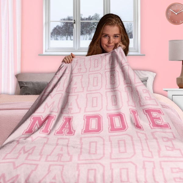 Personalized Blanket Preppy - Etsy