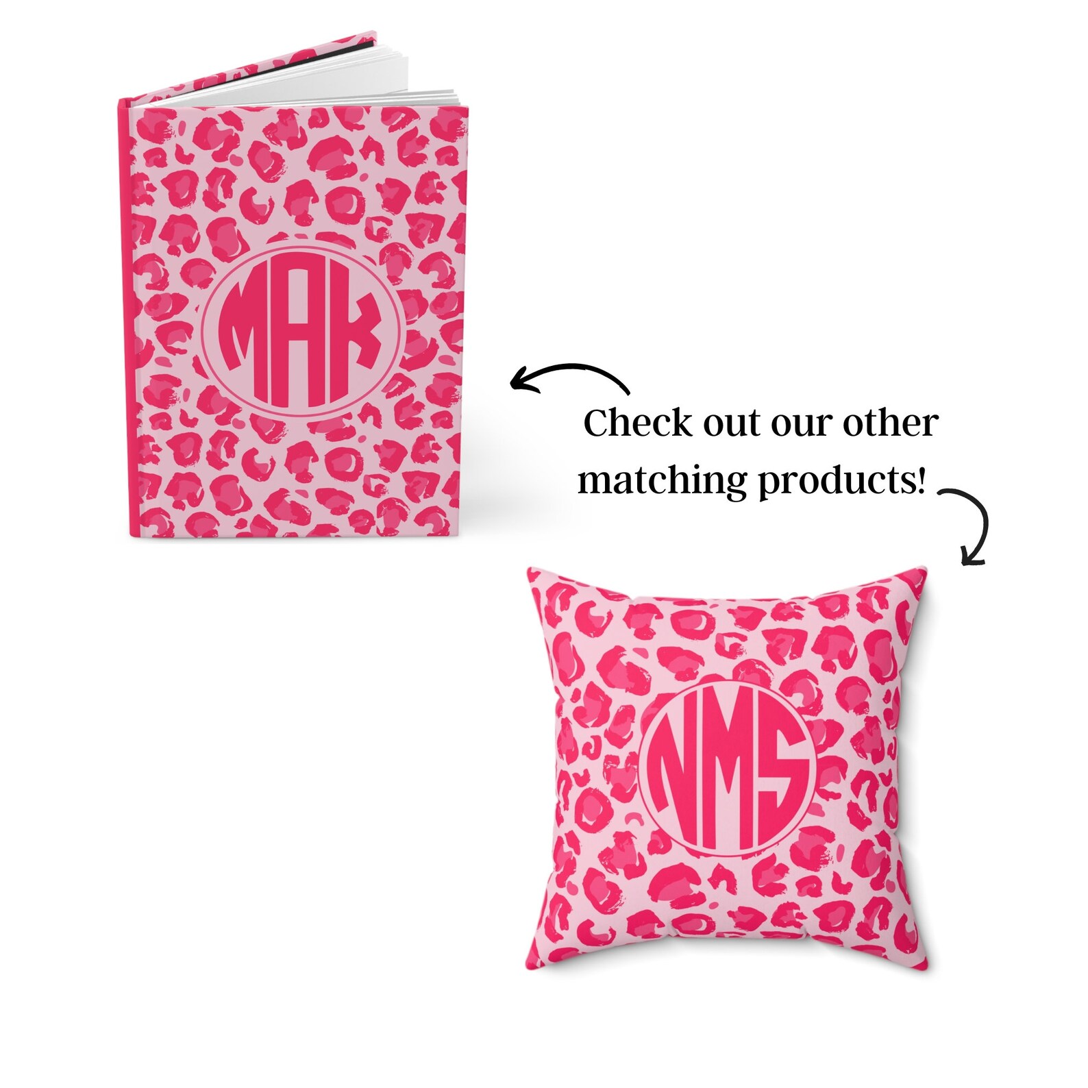 Personalized Pencil Case, Preppy Monogram Pencil Case, Preppy Pencil ...