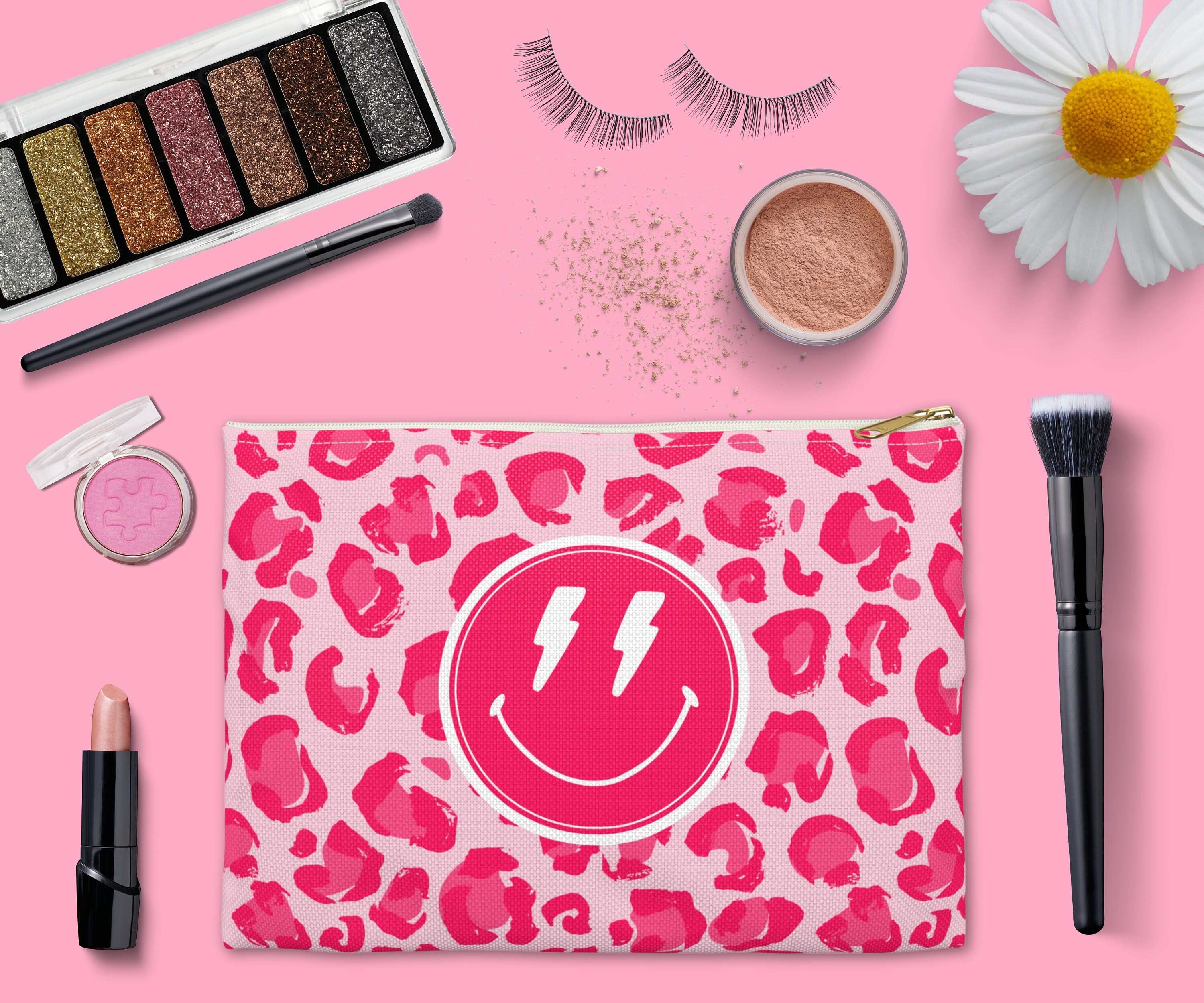 Preppy Makeup Bag, Preppy Stuff, Aesthetic Makeup Bag, Preppy Gifts for ...