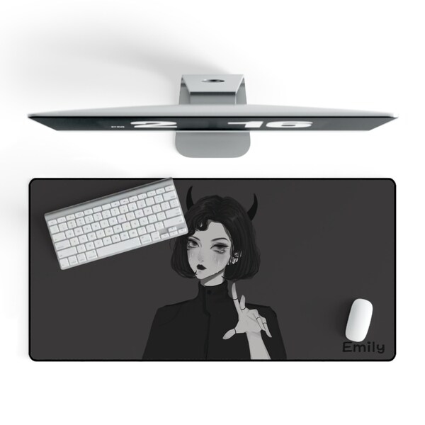 Anime Computer Desk Mat - Etsy