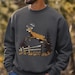Whitetail Deer Cottagecore Graphic Design on Heavy Blend Crewneck ...