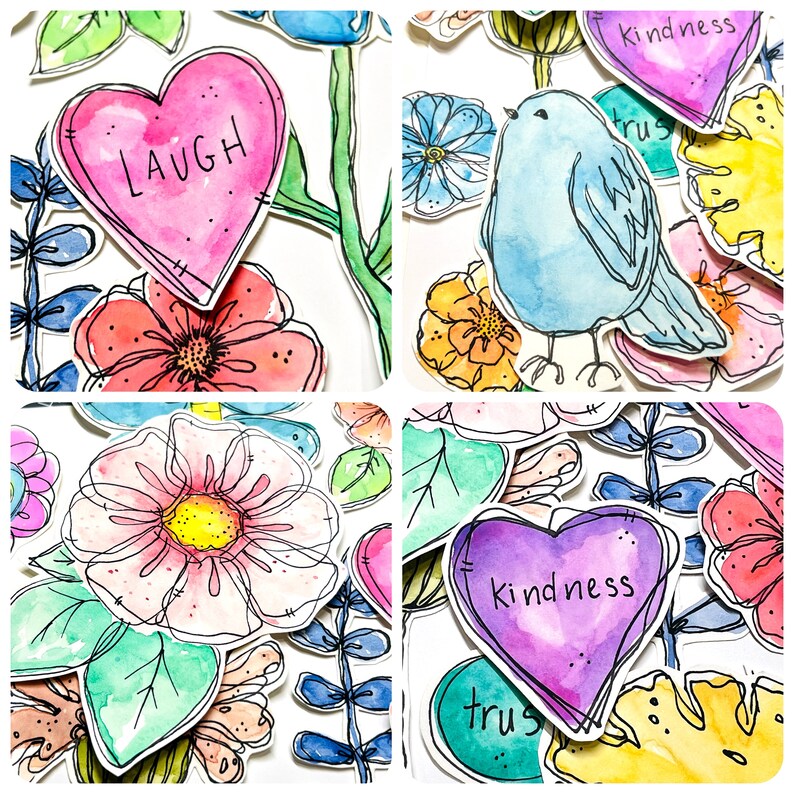 Junk Journal Ephemera Bundle, Collage Fodder, Handmade Scrapbook ...