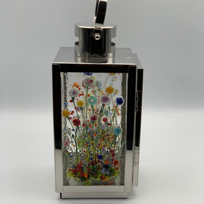 Glass Lanterns Fused Glass - Etsy UK