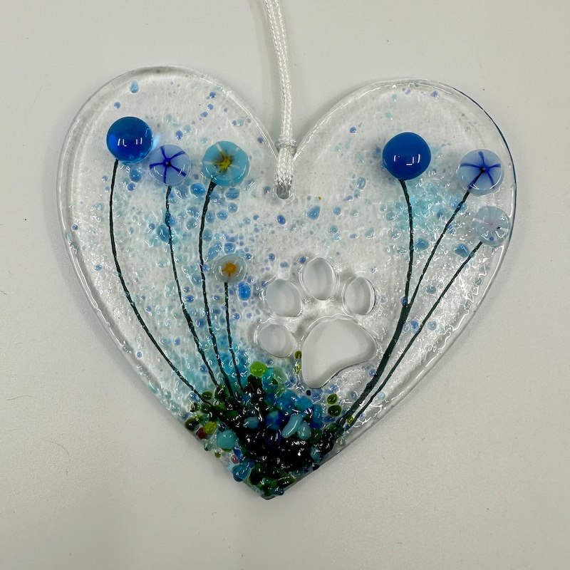 Fused Glass Art 3 Cats - Etsy UK