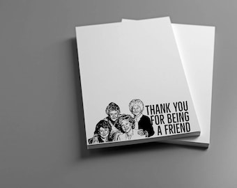Golden Girls Notepad - Etsy