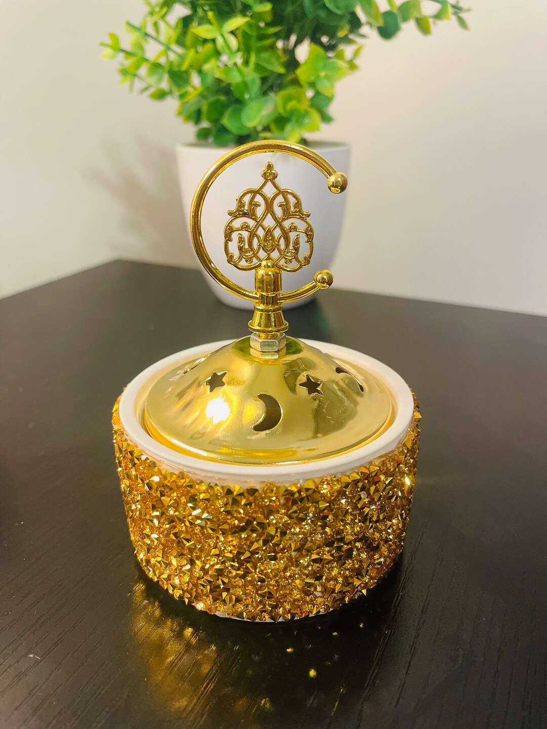 Small Incense Burner/ Luxurious Incense Burner/charcoal Incense Burner ...