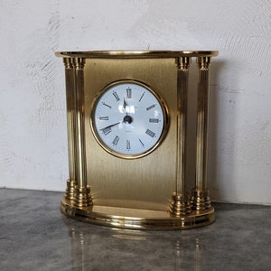 Hampton Quartz Vintage Mantle Clock - Etsy