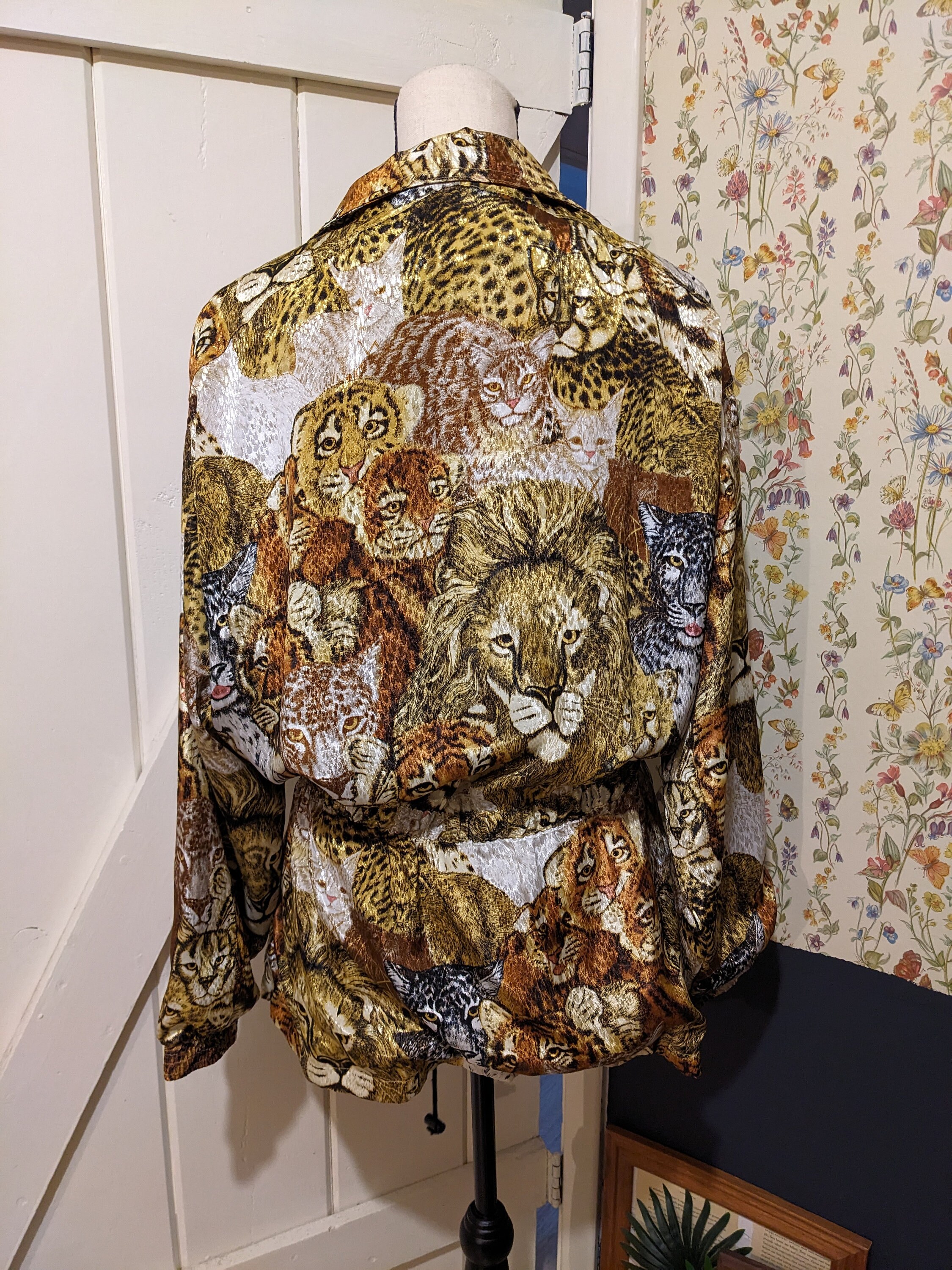 Vintage Tiger Big Cats Lightweight Jacket - Etsy