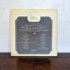 The Great Gatsby Original Soundtrack Vinyl 2-record Set - Etsy