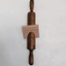 Vintage Rolling Pin Wall Decor Note Card Holder - Etsy