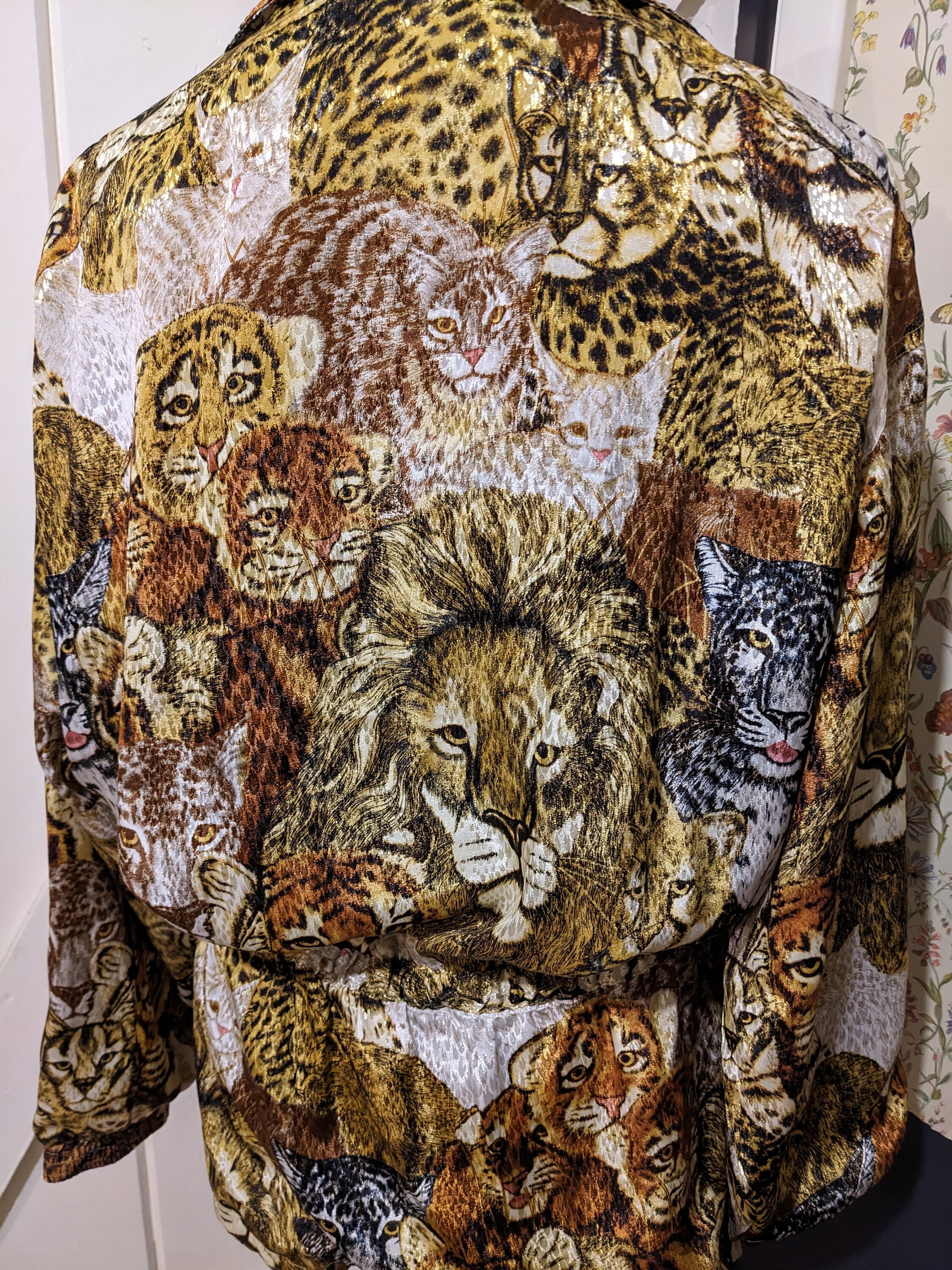 Vintage Tiger Big Cats Lightweight Jacket - Etsy