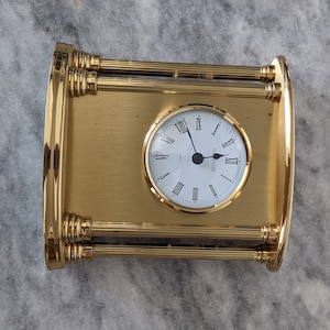Hampton Quartz Vintage Mantle Clock - Etsy