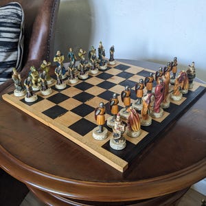 Medieval Fantasy Chess Pieces Dragons Castles Wizards - Etsy